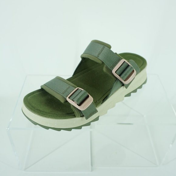 MERRELL Alpine Crush Slides | Shoes | Merrell Womens Alpine Crush Olive ...